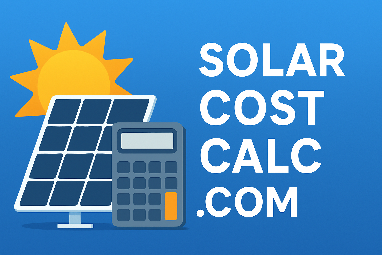 Solar Panel Calculator - Free Instant Estimate | SolarCostCalc